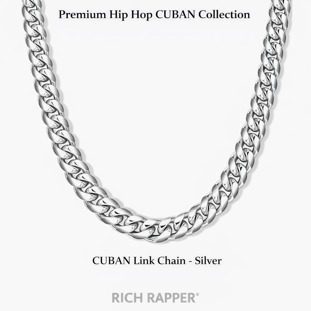 CUBAN LINK CHAIN (SS) - DAILY WEAR – Rich Rapper Official
